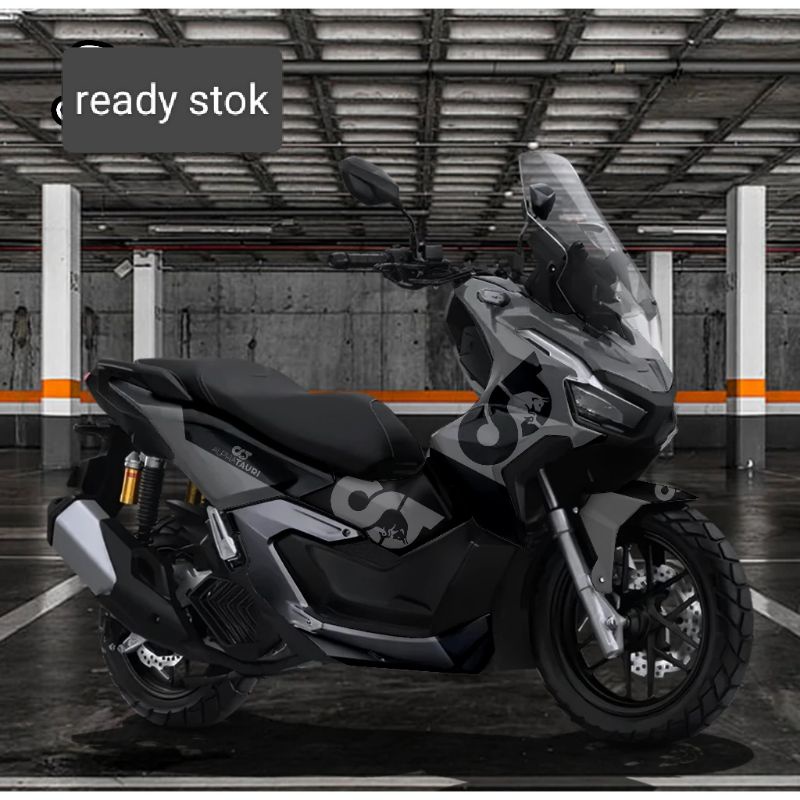 Jual sticker decal striping full body honda ADV 160 dekal full blok ...