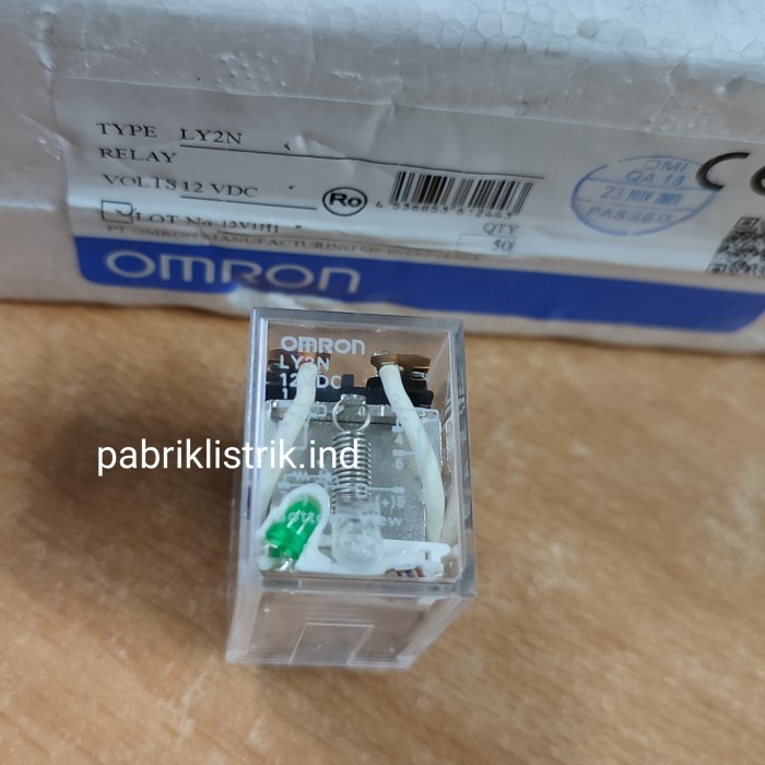 Jual Relay LY2N DC 12V 12VDC Omron original | Shopee Indonesia