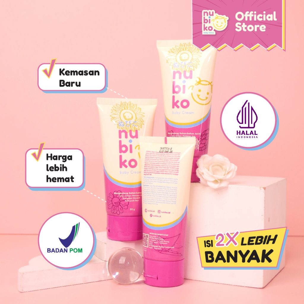 Jual Nubiko Skincare Cream Anak | Untuk Mengatasi Bekas Luka Anak ...