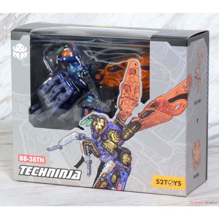 Jual 52Toys Beastbox BB-38TN Techninja Figure Bee Purple | Shopee Indonesia