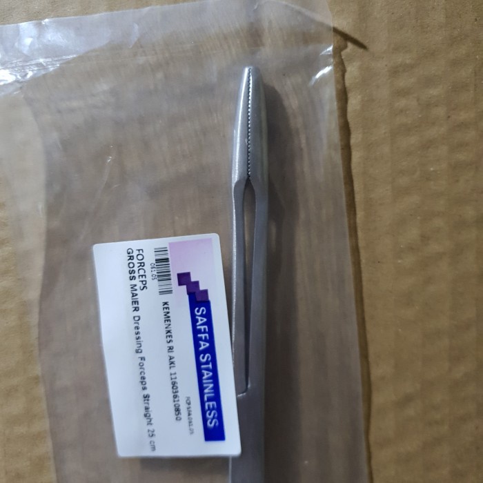 Jual Korentang 25cm / Gross Maier Dressing Forceps -Tatasie | Shopee ...