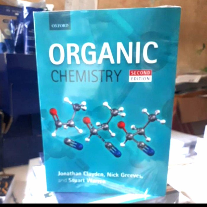Jual buku Organic Chemistry 2th edition by Jonathan Clayden | Shopee ...