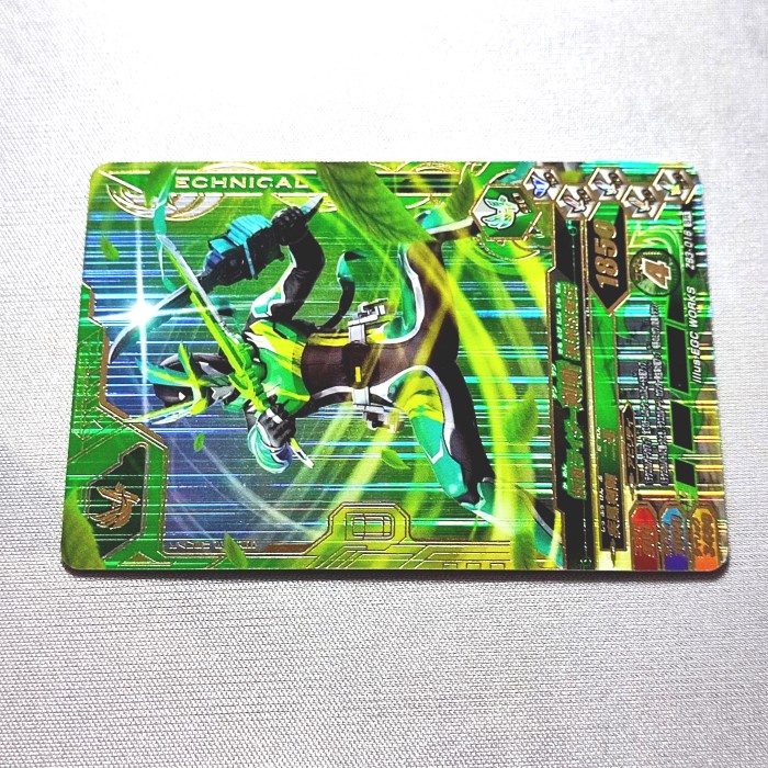 Jual kamen rider kenza hologram gold foil card ganbarizing zb3-116 sr ...