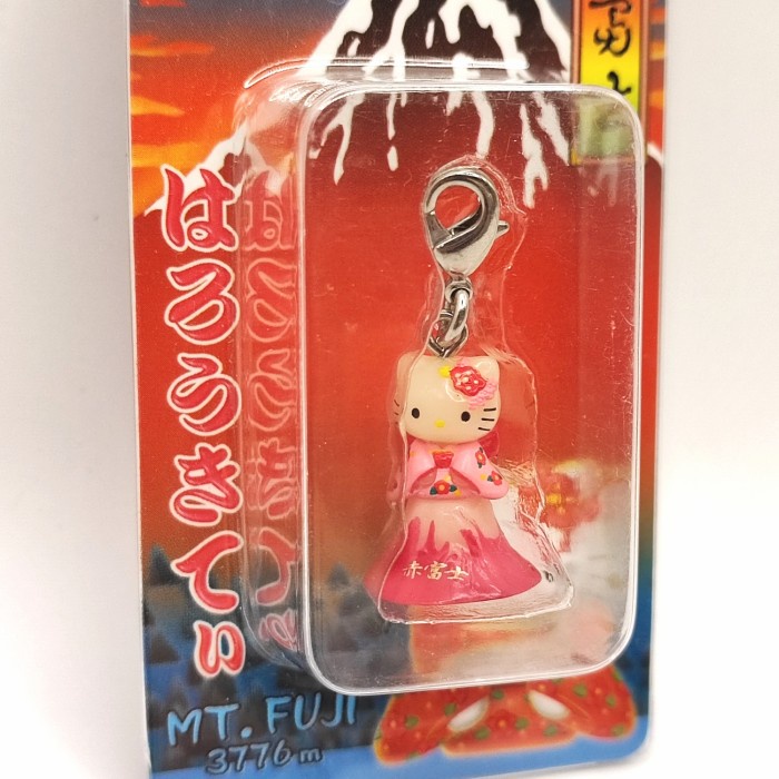 Jual hello kitty mount fuji japan keychain cute figure sanrio original ...