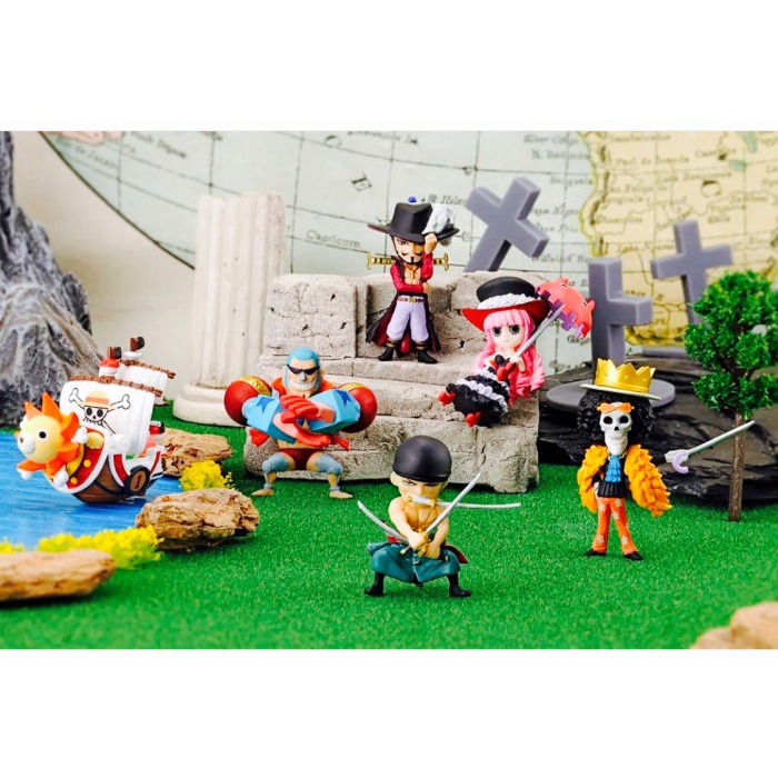 Jual PROMO!!! GASHAPON ONE PIECE ONEPI VOL 8 - ZORO MIHAWK PERONA BROOK ...
