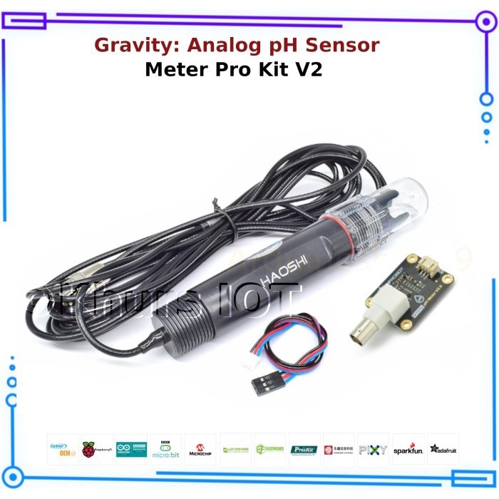 Jual Dfrobot Gravity Analog Ph Sensor Meter Pro Kit V2 Shopee