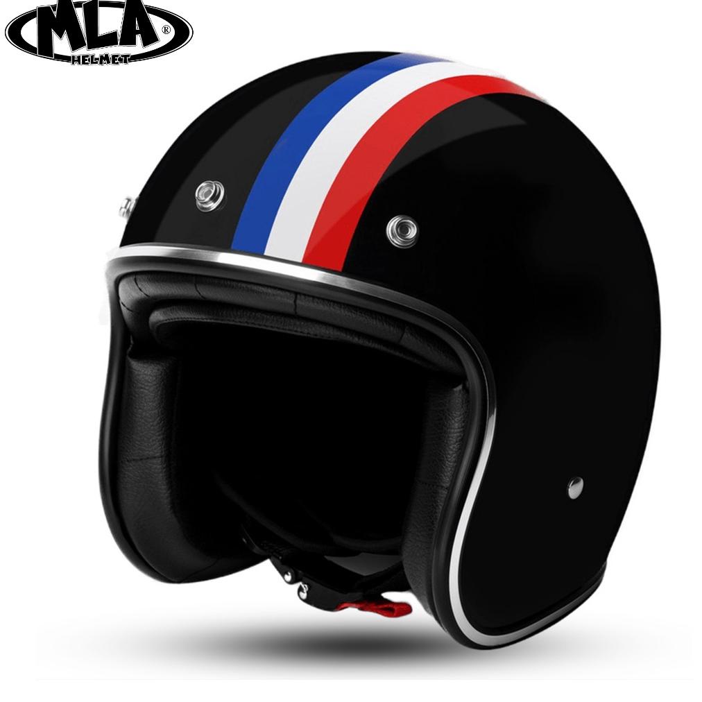 Jual Helm Bogo Retro KBS / HANSAMU II WHITE / Helm PREMIUM Untuk Pria ...