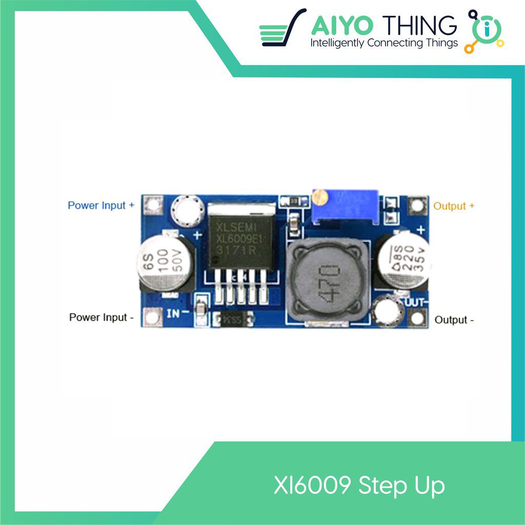Jual Modul Step Up XL6009 Stepup Adjustable 4A DC Booster Power Supply ...