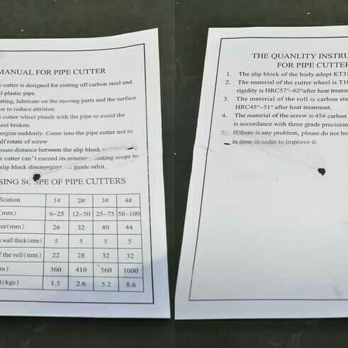 Jual New Pipe Cutter 2"- 4" Ridgid Model. Alat Potong Pipa Rigid Model ...