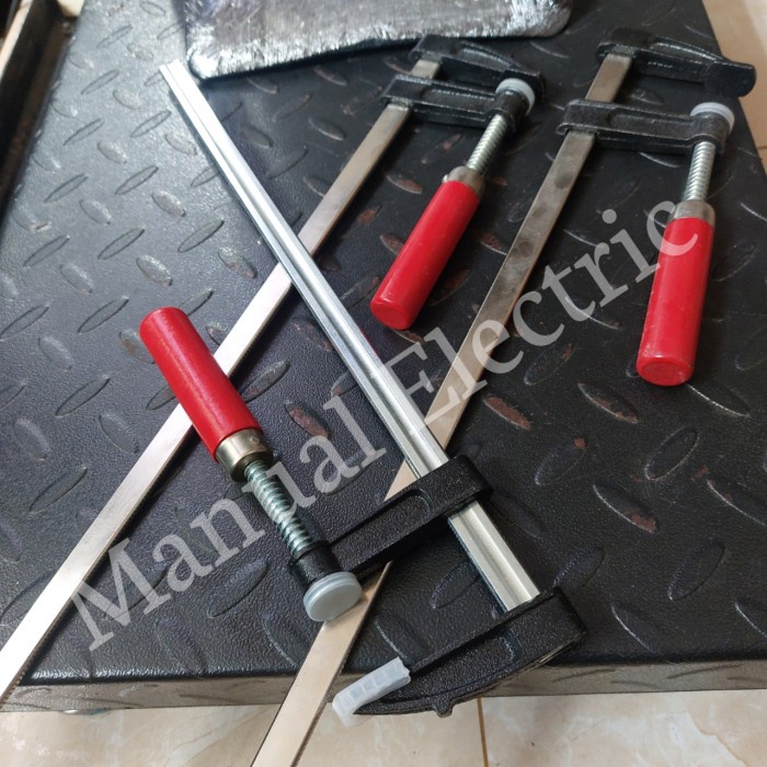 Jual For Sale Alat Penjepit Kayu / Clamp F Mini Size 50 X 350 Mm Alat ...