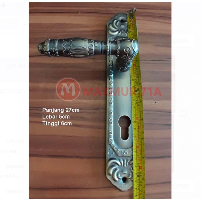 Jual Handle Pintu Rumah Klasik Merk Bellocca 415 Mab / Gagang Pintu ...