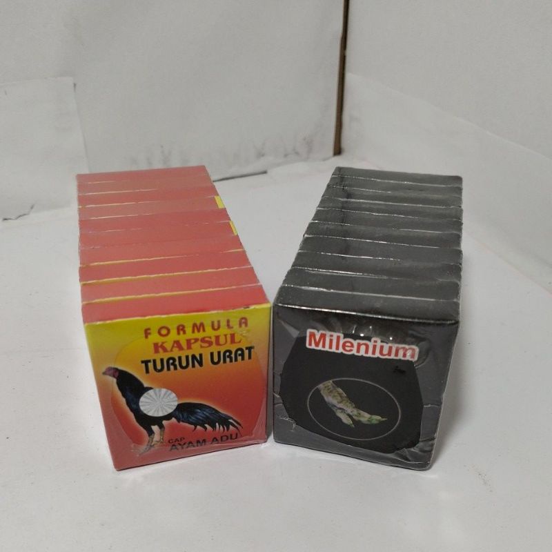 Jual KAPSUL TURUN URAT AYAM ADUAN (1dus isi 4kapsul) | Shopee Indonesia