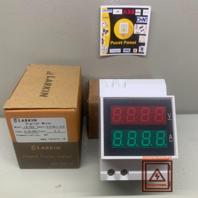 Jual ~~~~~] Larkin LR-DA2 Digital Din rail Meter Volt Ampere Multi ...