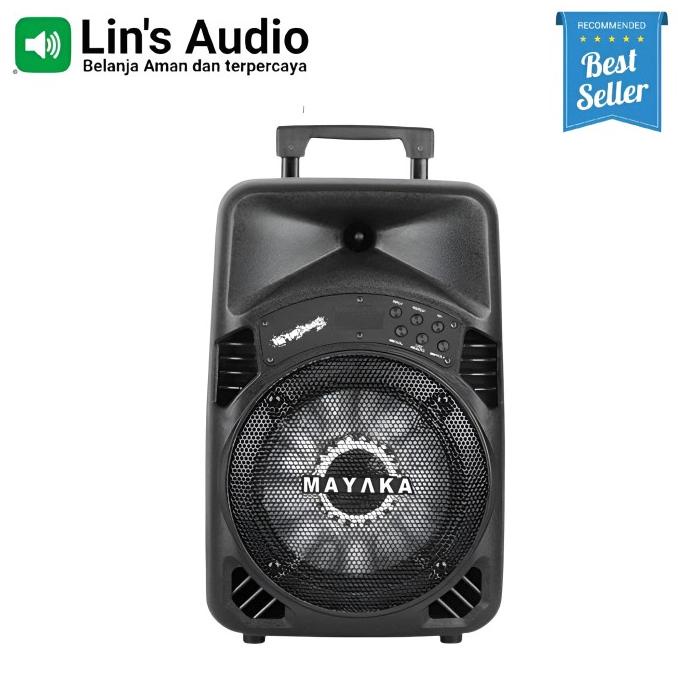 Jual >>>>>] Speaker aktif karoke portable 8 inch mayaka SPKT08 / best ...