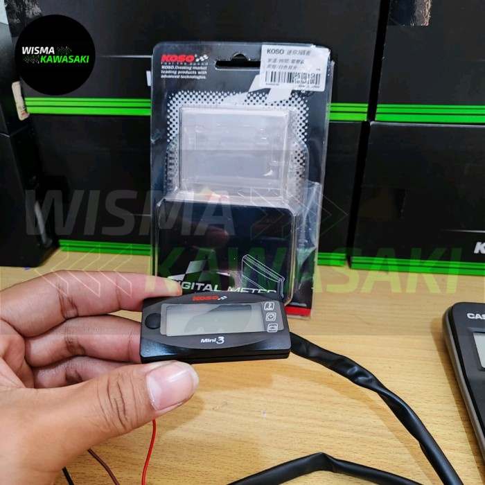 Jual KOSO MINI 3 IN 1 JAM VOLTMETER SUHU UDARA VOLT METER | Shopee ...