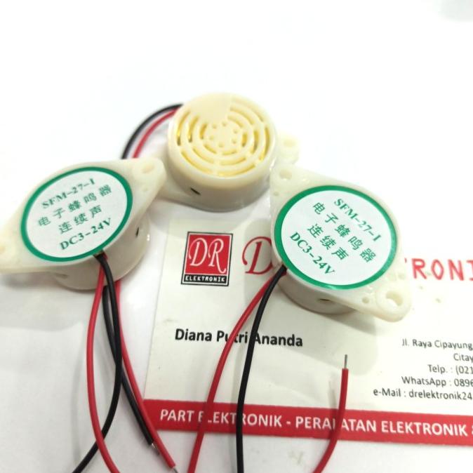 Jual Buzzer Continuous Alarm DC3 - 24v dre3 | Shopee Indonesia