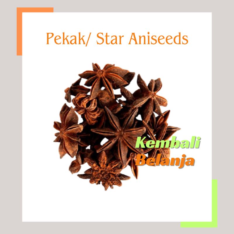 Jual Pekak 50 Gram/ Bunga Lawang/ Star Anise | Shopee Indonesia