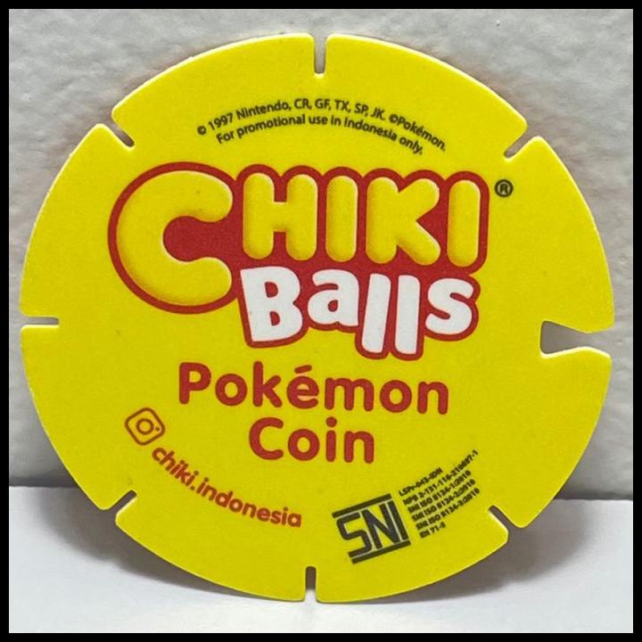 Jual DISKON POKEMON COIN TAZOS CHIKI BALLS - GENGAR !!!!!! | Shopee ...