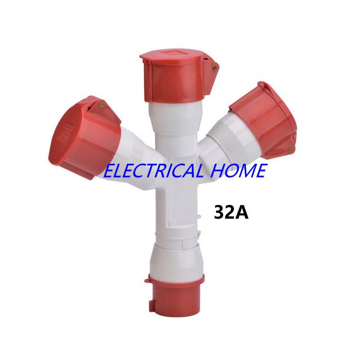 Jual Mobile Mounting Coupler Cabang 3 4Pin 32A (1024) Smc. Star ...