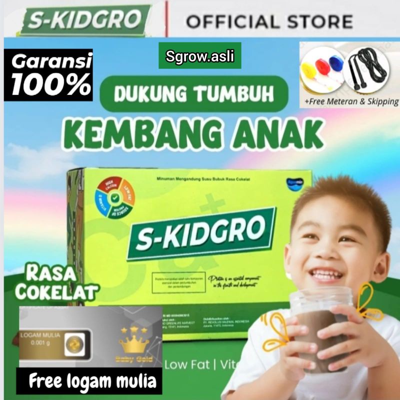 Jual S-KIDGRO Susu Peninggi Badan Skidgro Anak Kecil Remaja Terbaik ...