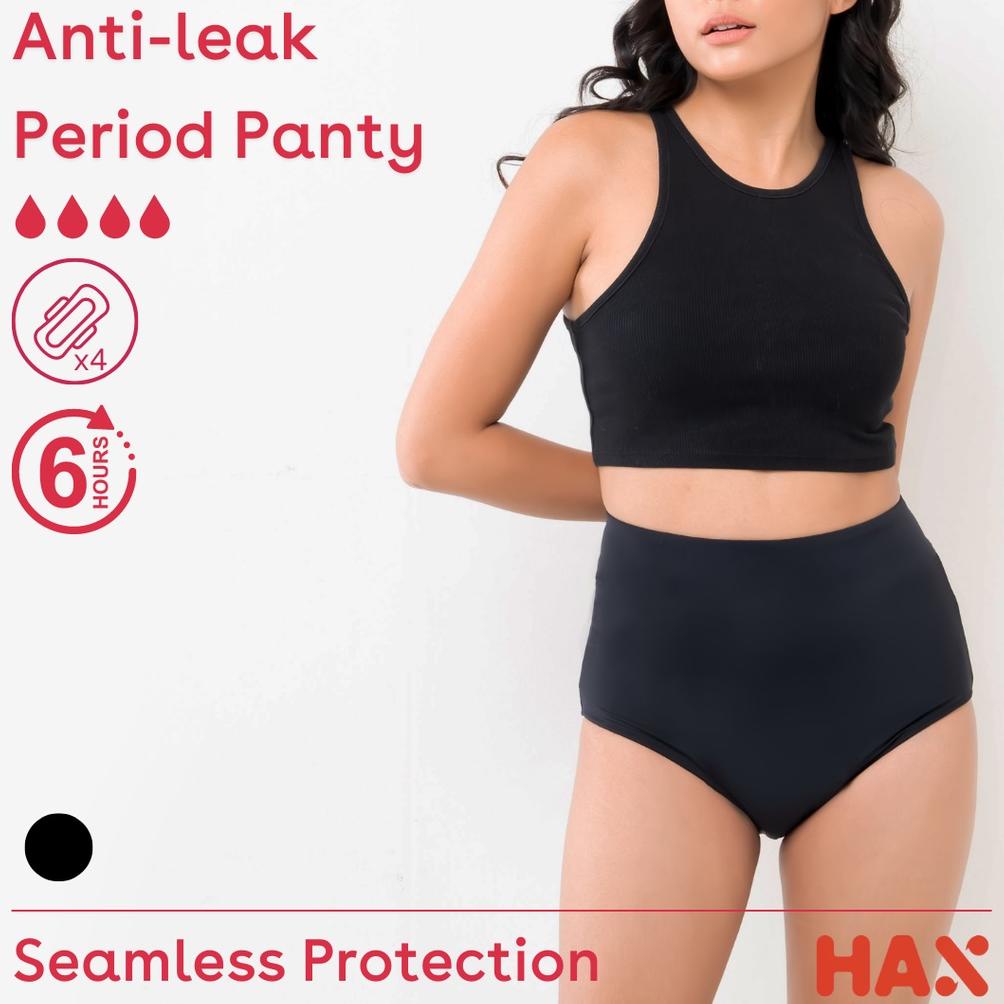 Jual reba store HAX Period Panty - Airssentials High-Waist Seamless / Celana Menstruasi | Shopee ...