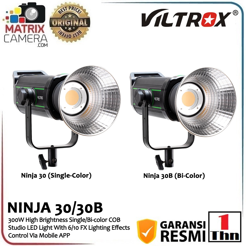 Jual Viltrox NINJA 30/30B 300W Spotlight COB LED Video Light | Shopee ...