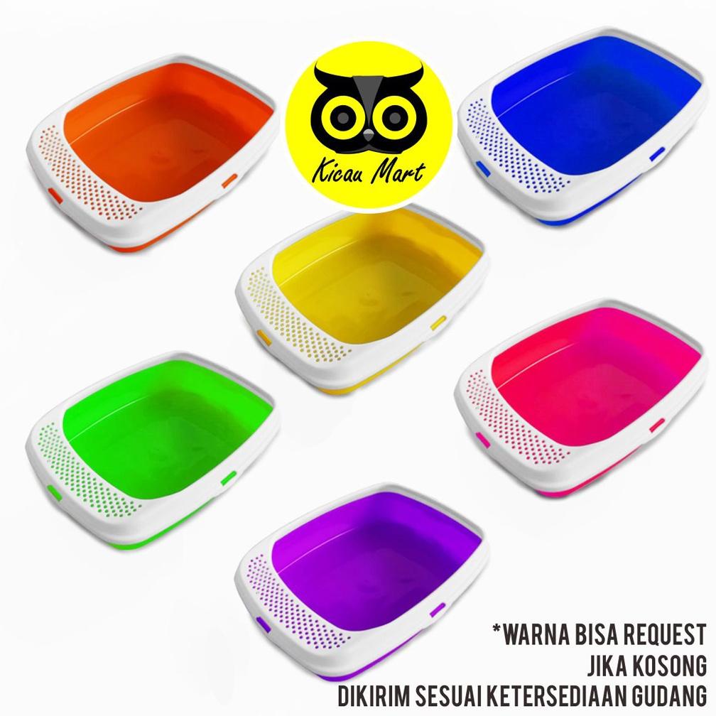 Jual TREND MONTH BAK PASIR KUCING FULLSET SARINGAN BASKOM PLASTIK TEBAL ...