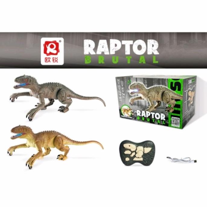 Jual Mainan Anak Robot RC Dinosaurus Raptor - Remote Control RAPTOR ...