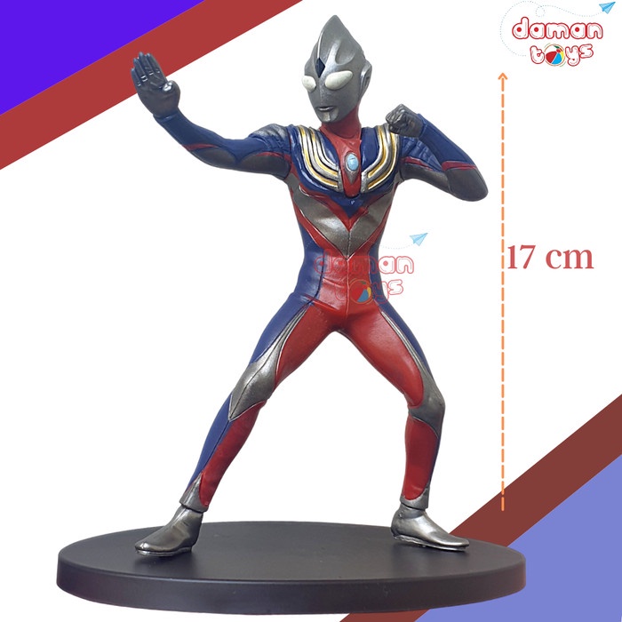 Jual Ni Ng- Mainan Ultraman Zero Tiga Multi Blast type Figure Pajangan ...