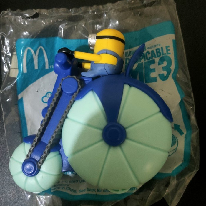 Jual minion hydrocycle surprise happy meal mc donalds bekas rerekeke85 ...