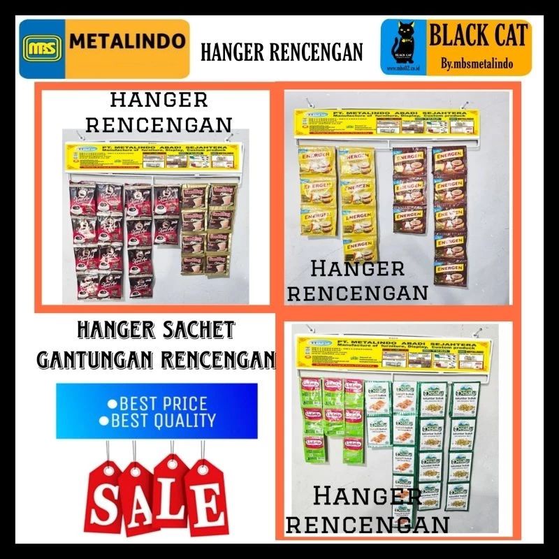 Jual Hanger rencengan gantungan kopi rencengan gantungan sachet ...