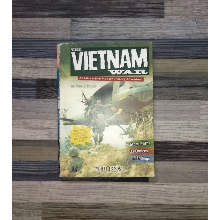 Jual THE VIETNAM WAR AN INTERACTIVE MODERN HISTORY ADVENTURE | Shopee ...