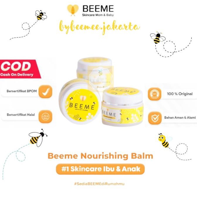 Jual Beeme Nourishing Balm | SKINCARE IBU DAN ANAK [free gift] | Shopee ...