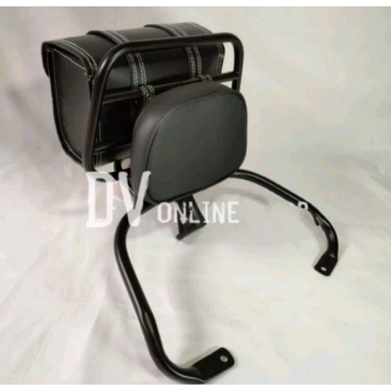 Jual backrack smooth zuzu T3 motor listrik / aksesoris motor listrik ...