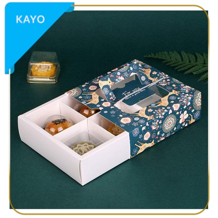 Jual kotak SEKAT RUSA , kotak cookies COKLAT tema natal, kotak KADO x ...
