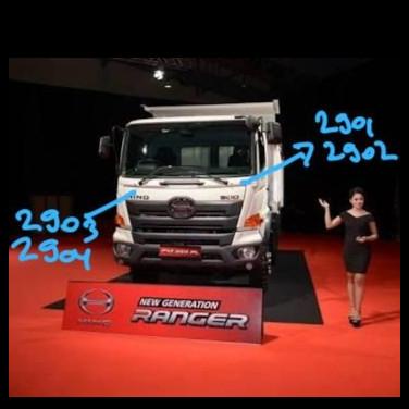 Jual TERBARU PANEL WIPER / COWL PANEL / GARNISH WIPER HINO LOHAN OLD ...