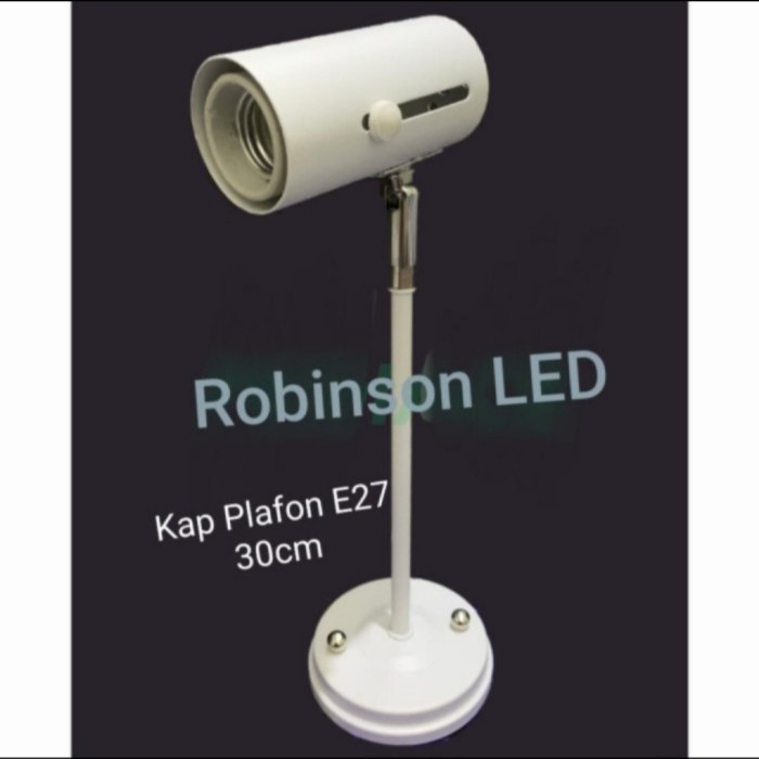 Jual Kap Lampu Sorot / Kap Spot Light Ng E27 30Cm Plafon Tempel 30 Cm | Shopee Indonesia