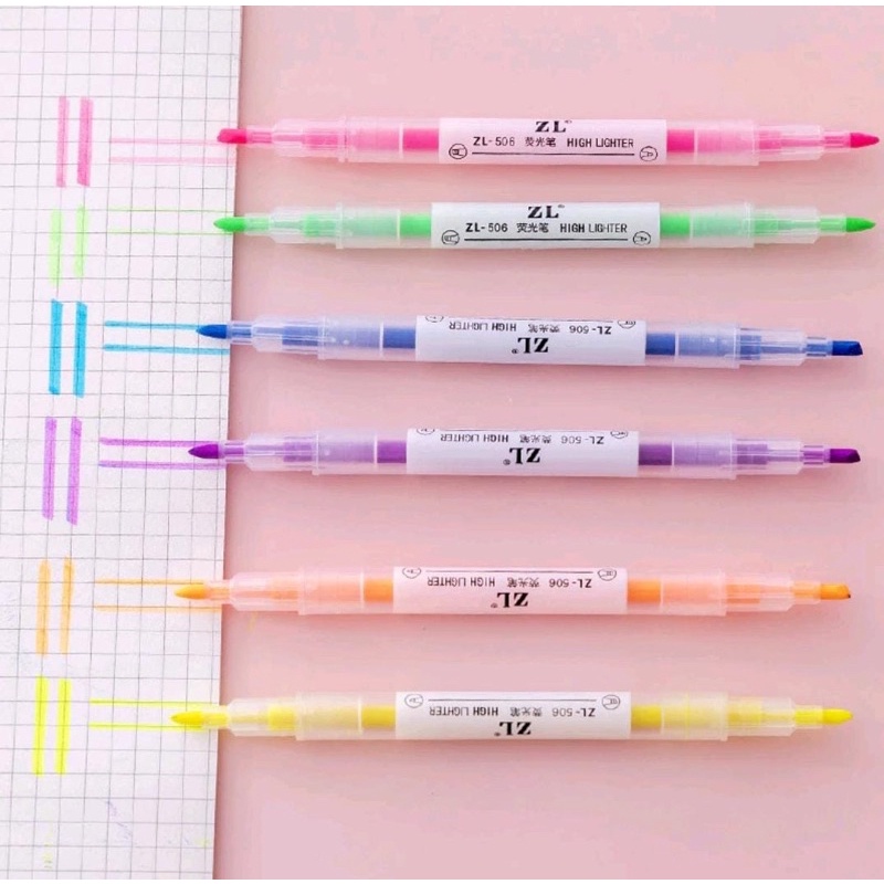 Jual Stabilo Dua Sisi satu pak isi 6 | Shopee Indonesia