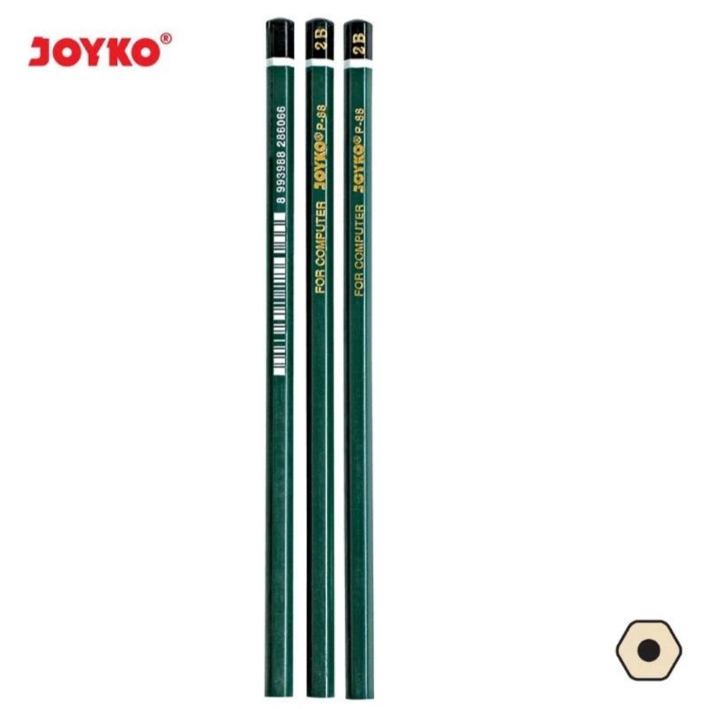 Jual Pensil / Pencil Kayu 2B JOYKO P-88 | Shopee Indonesia