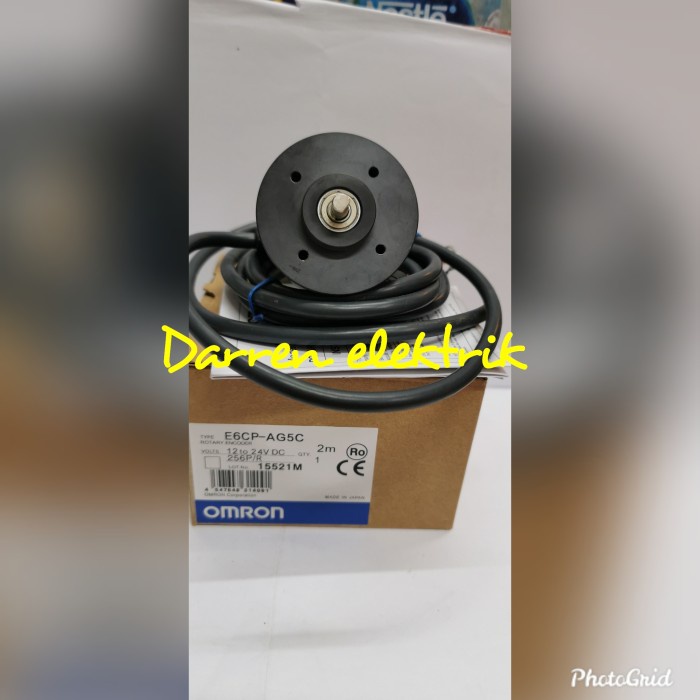 Jual rotary encoder omron E6CP-AG5C, 256pr | Shopee Indonesia