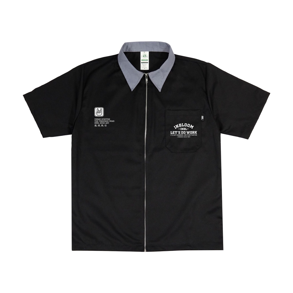 Jual INBL Workshirt Do Working Light Blue | Shopee Indonesia