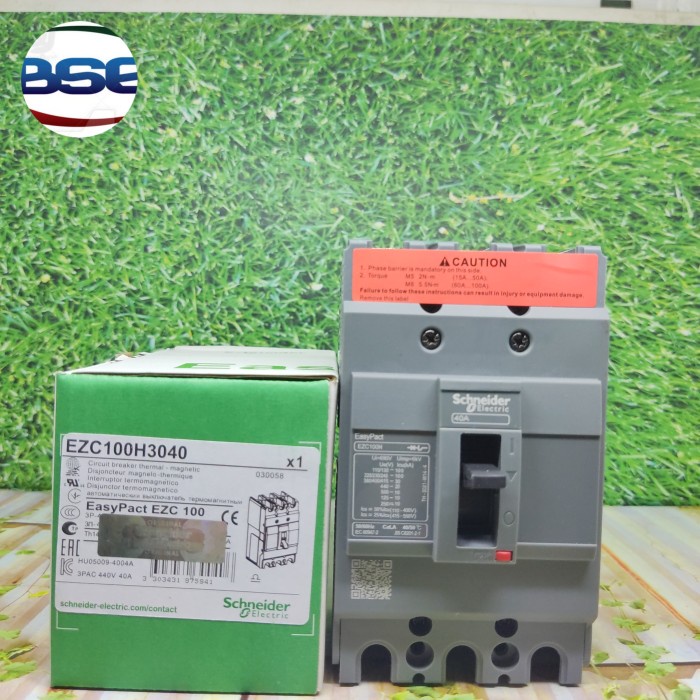 Jual [New] Mccb Schneider Breaker Ezc100H 3P 40A Ezc100H3040 3Phase 40 A 3 Phase Limited ...
