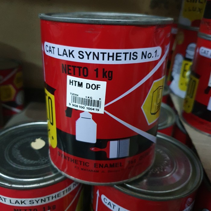 Jual Cat Emco Lux Warna Hitam 1 Kg (Doff) -Megah CT | Shopee Indonesia