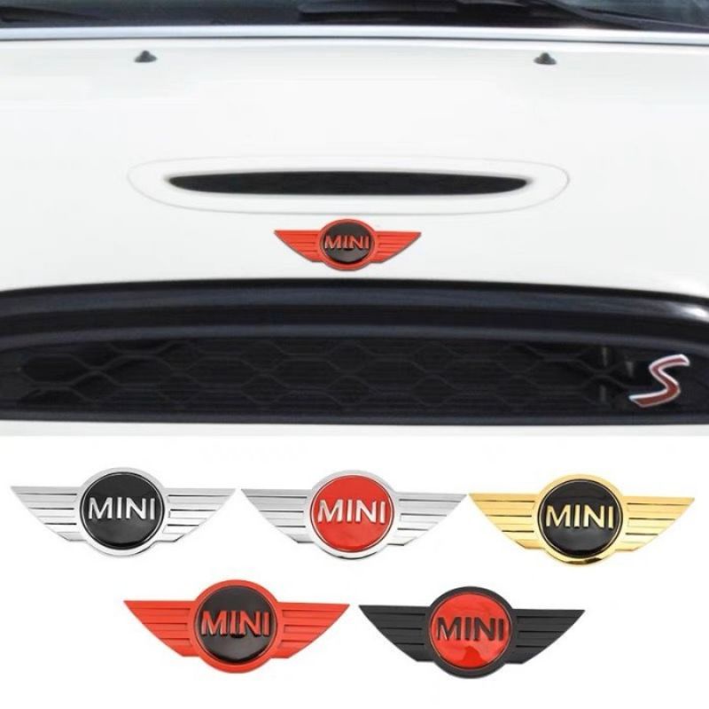 Jual Emblem Badge Sticker Mini Cooper Bahan Metal Premium Emblem 3D ...