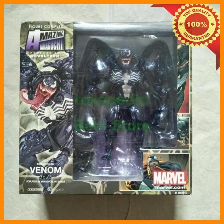 Jual (BET) ORI KAIYODO REVOLTECH VENOM AMAZING YAMAGUCHI 003 SHF MAFEX ...