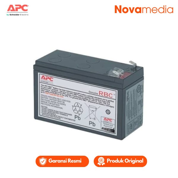 Jual Baterai UPS APC APC RBC17 / RBC 17 Replacement Battery Cartridge ...