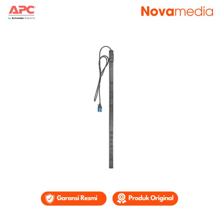 Jual APC Rack PDU AP7553 Basic Zero U 32A 230V (20) C13 & (4) C19 2 ...