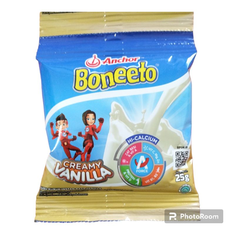 Jual Boneeto susu bubuk 25 gram saset rasa vanila & chocolate | Shopee ...