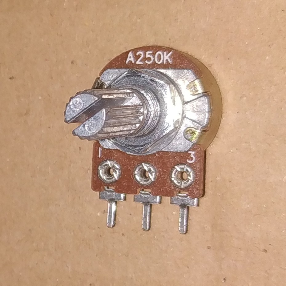 Jual Potensio Mono A250K A 250K 250 K Kilo Potensiometer | Shopee Indonesia