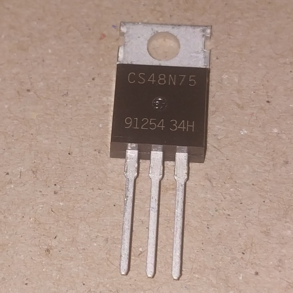 Jual TR CS48N75 CS 48N75 MOSFET 68A 70V TRANSISTOR PERSAMAAN DK48N75 DK ...